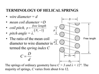 Mechanical springs | PDF
