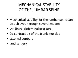 Mechanical stability of lumber spine (1).pptx