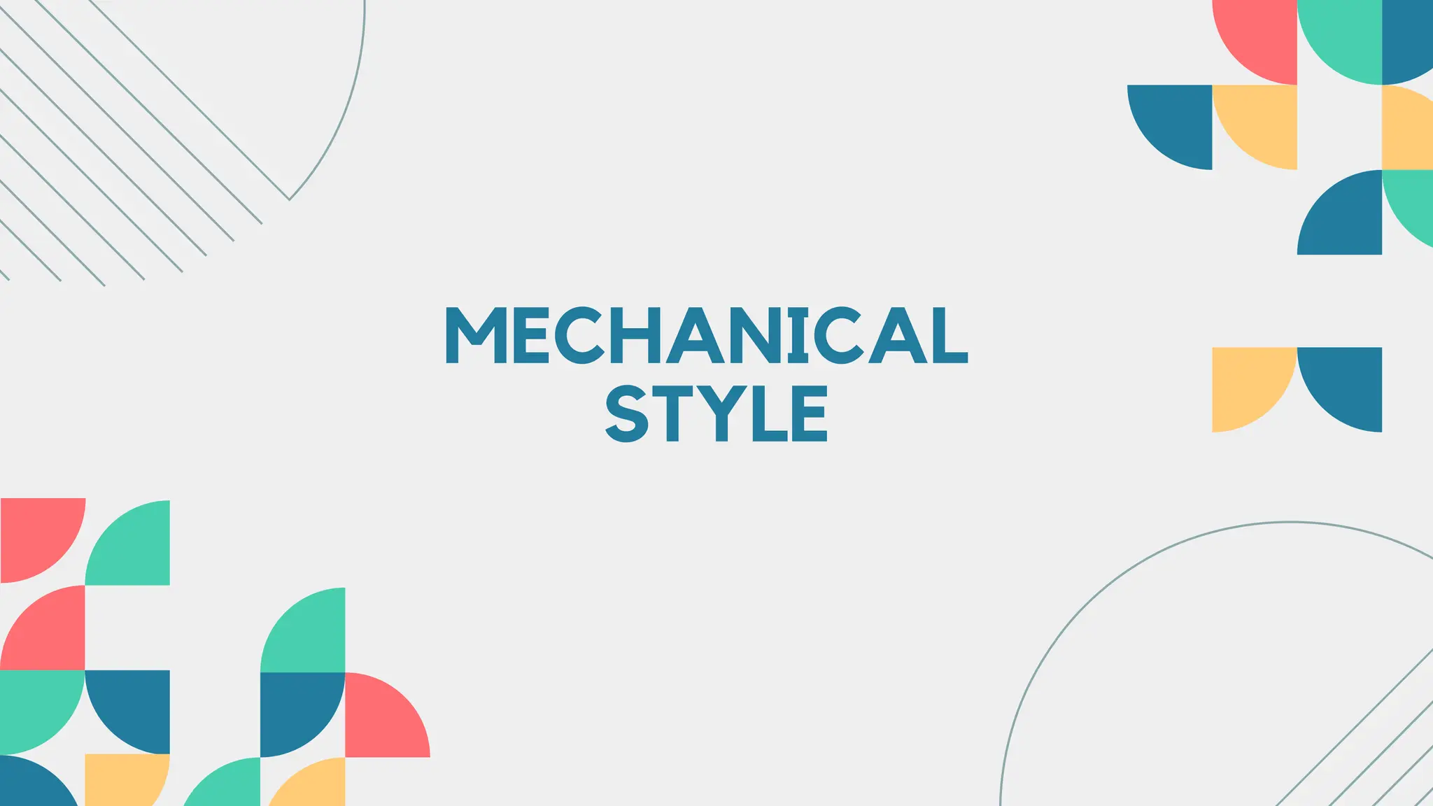 The origin of an expressionism art called Mechanical Style | PDF