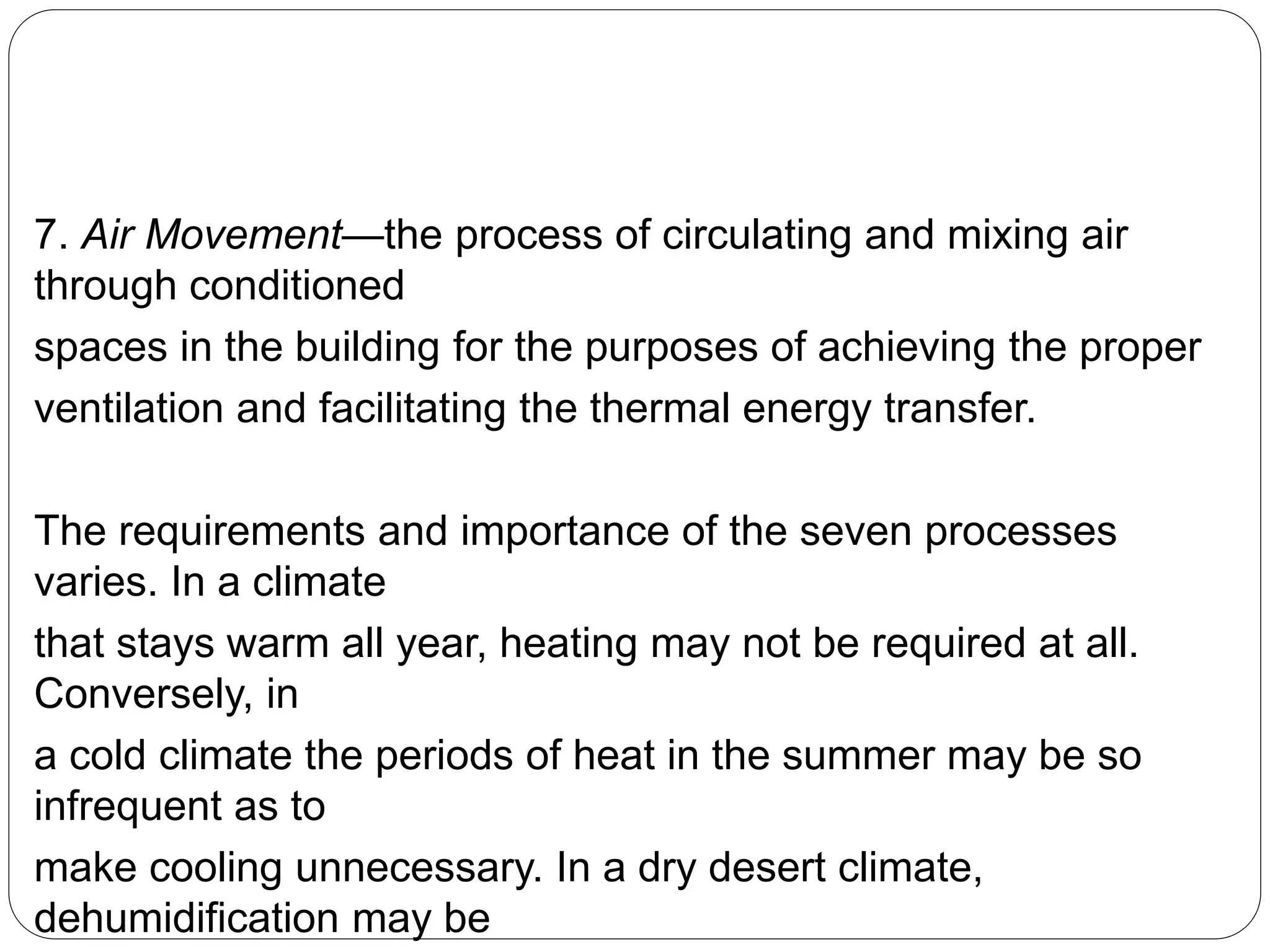 Mechanical systems of building (1) | PPTX