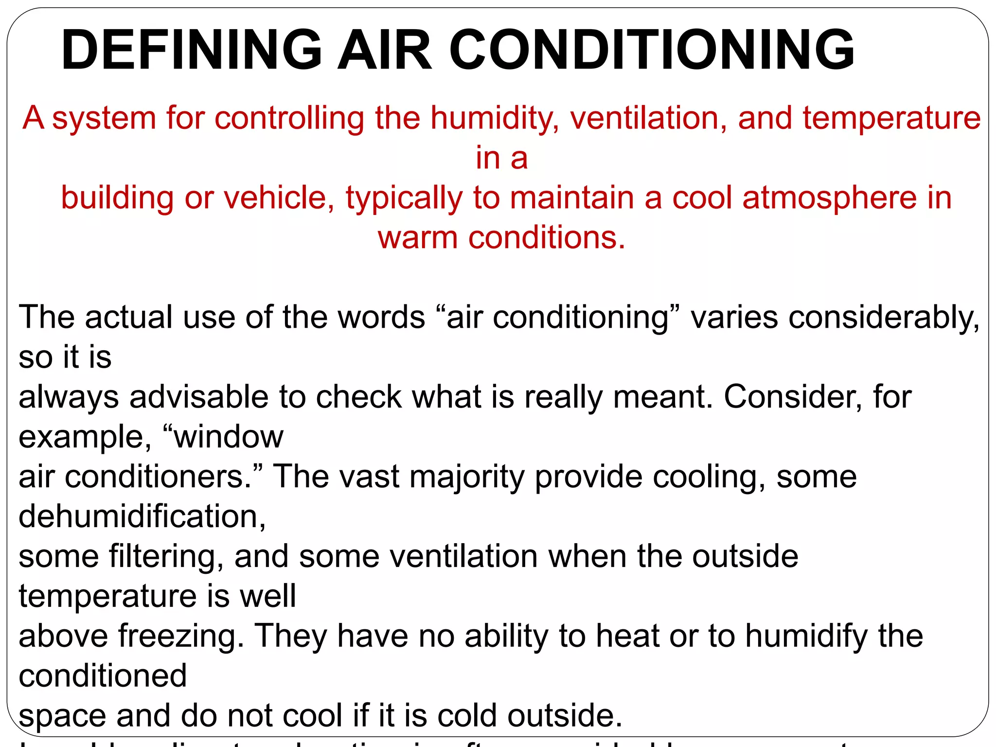 Mechanical systems of building (1) | PPTX