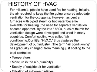 Mechanical systems of building (1) | PPTX