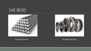 Mechanical testing and carburising of the automobile parts | PPTX