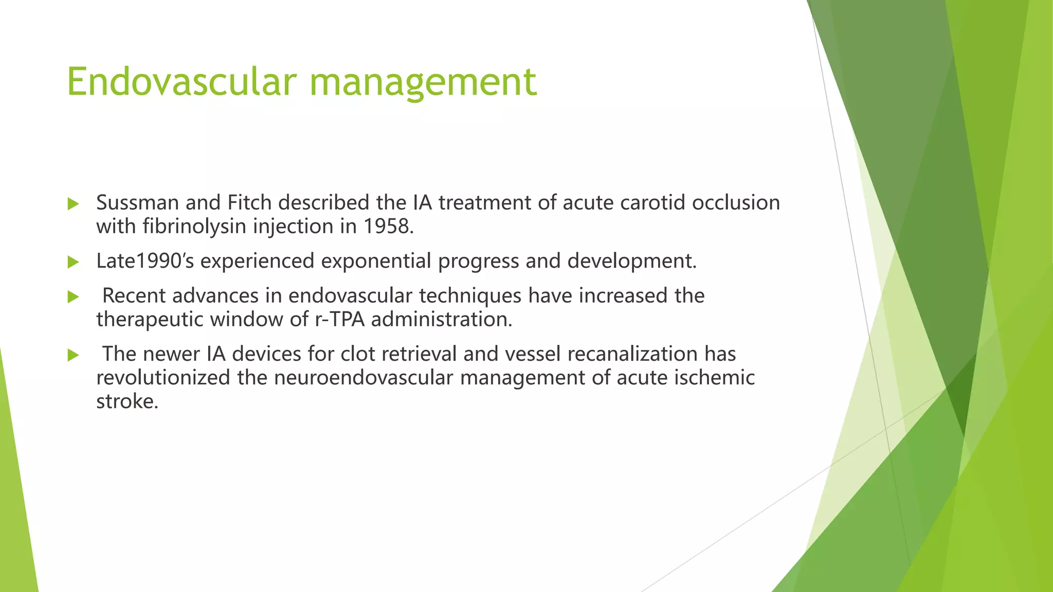 Mechanical thrombectomy in acute stroke [Autosaved].pptx