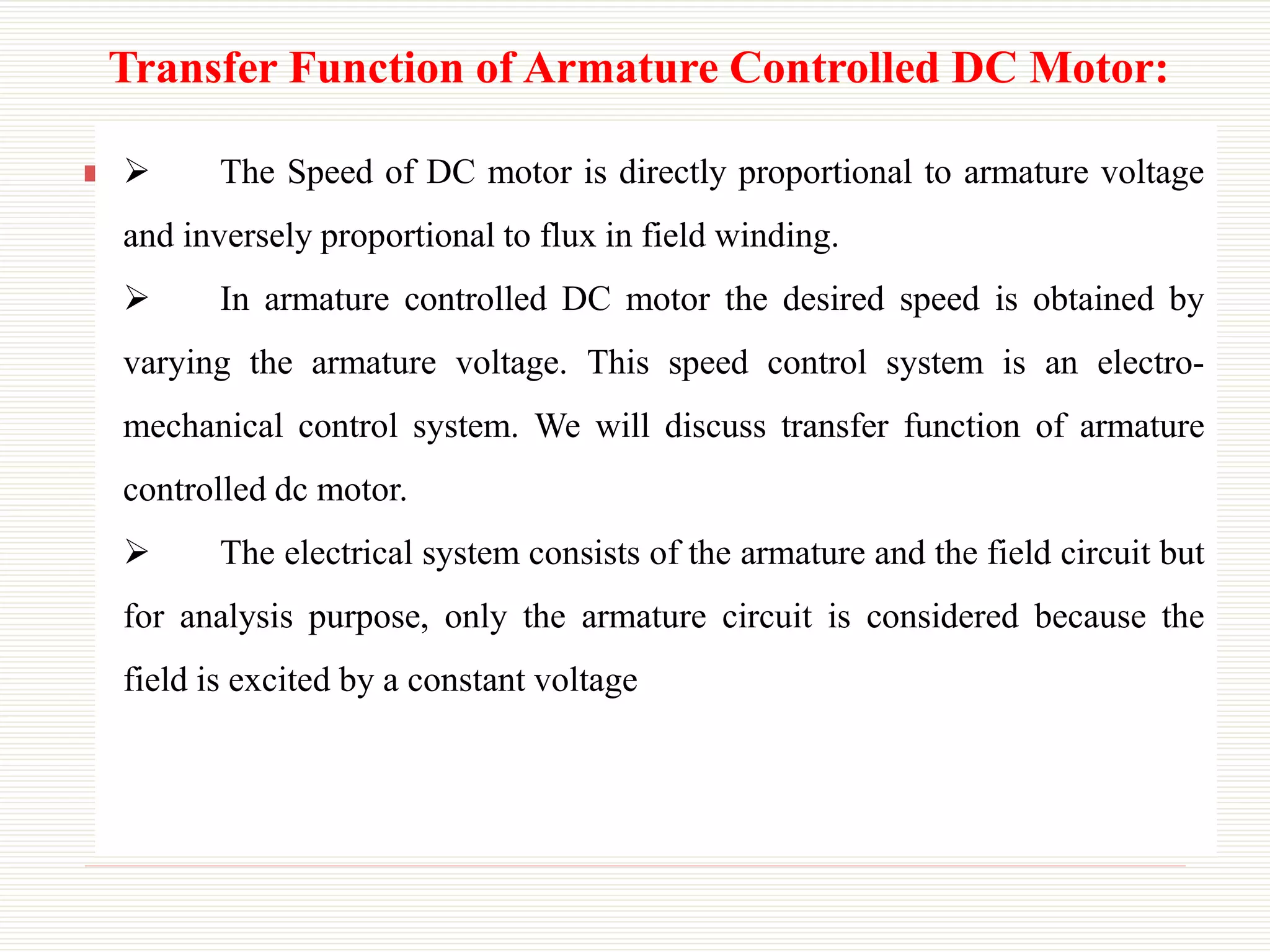 Mechanical translational rotational systems and electrical analogous circuitsin control systems ...