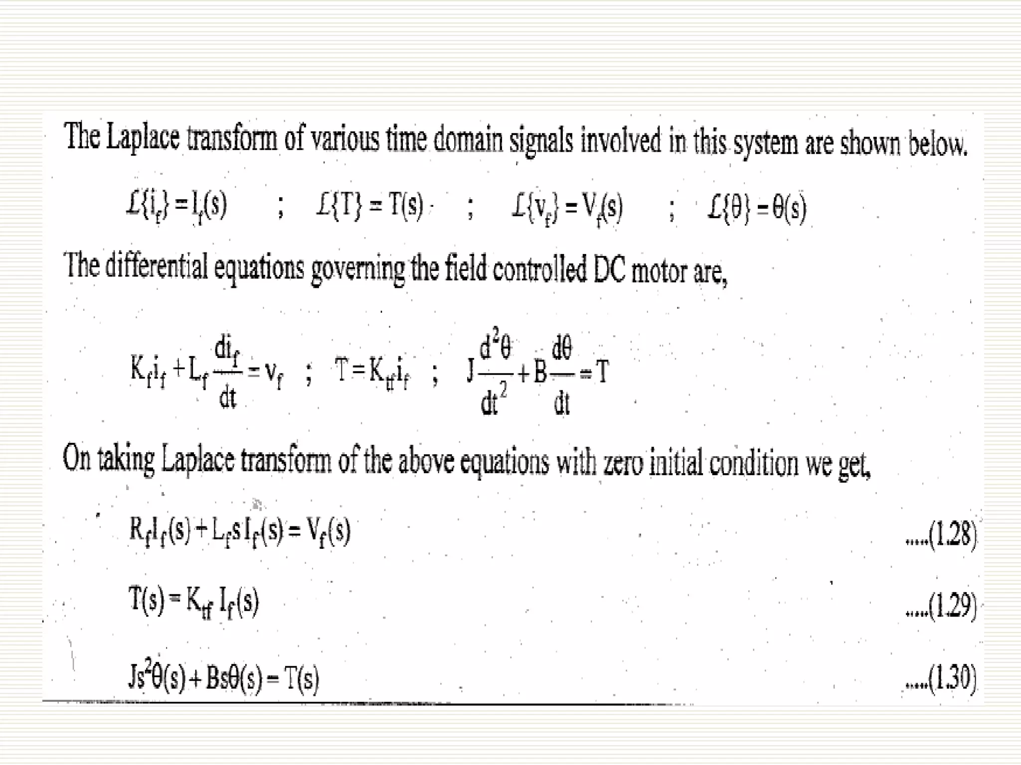 Mechanical translational rotational systems and electrical analogous ...