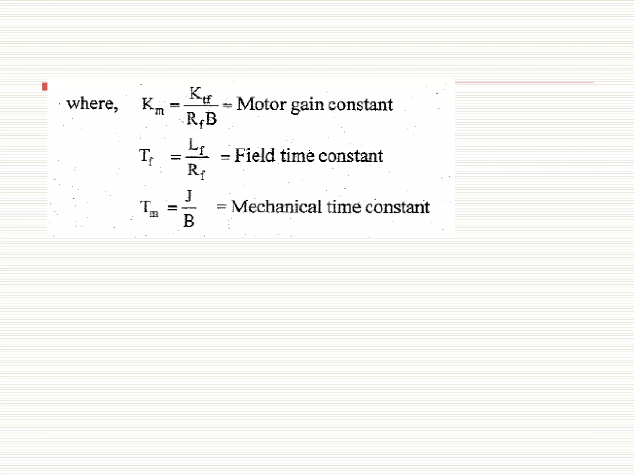 Mechanical translational rotational systems and electrical analogous ...