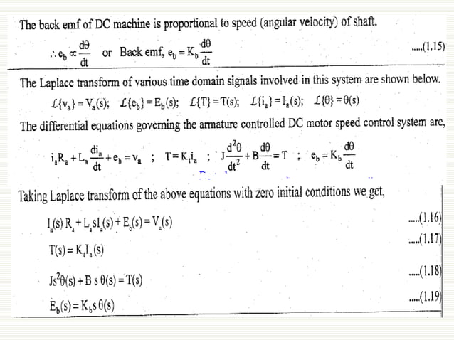 Mechanical translational rotational systems and electrical analogous circuitsin control systems ...