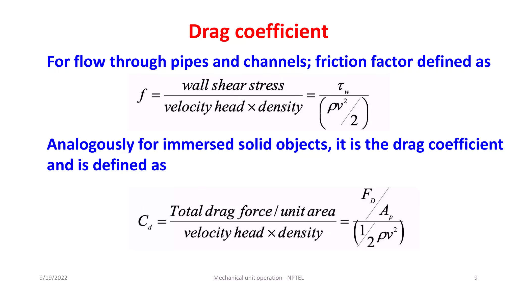 Mechanical unit operations | PPTX