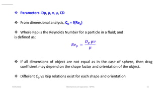 Mechanical unit operations | PPTX | Physics | Science