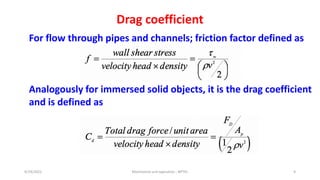 Mechanical unit operations | PPTX