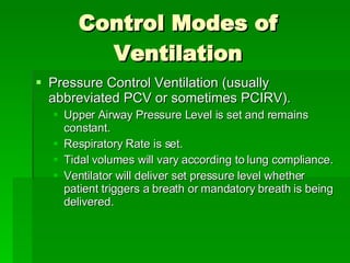 NurseReview.Org - Introduction to Mechanical Ventilation | PPT