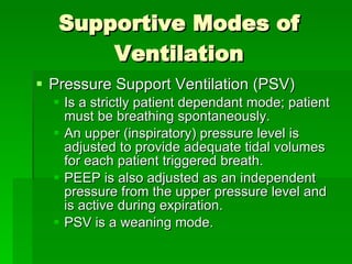 NurseReview.Org - Introduction to Mechanical Ventilation | PPT