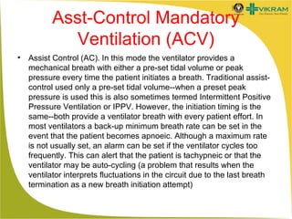 Mechanical ventilation | PPT