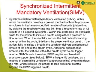 Mechanical ventilation | PPT