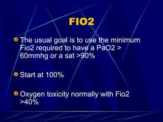 Mechanical ventilation | PPT