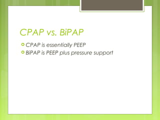 Mechanical ventilation | PPT
