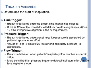 Mechanical ventilation | PPTX