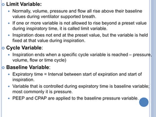 Mechanical ventilation | PPTX