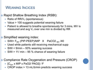 Mechanical ventilation | PPTX