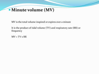 Mechanical ventilation | PPTX