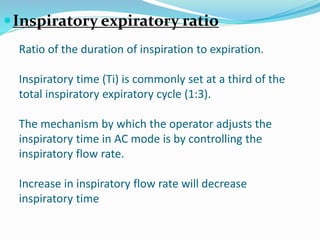 Mechanical ventilation | PPTX