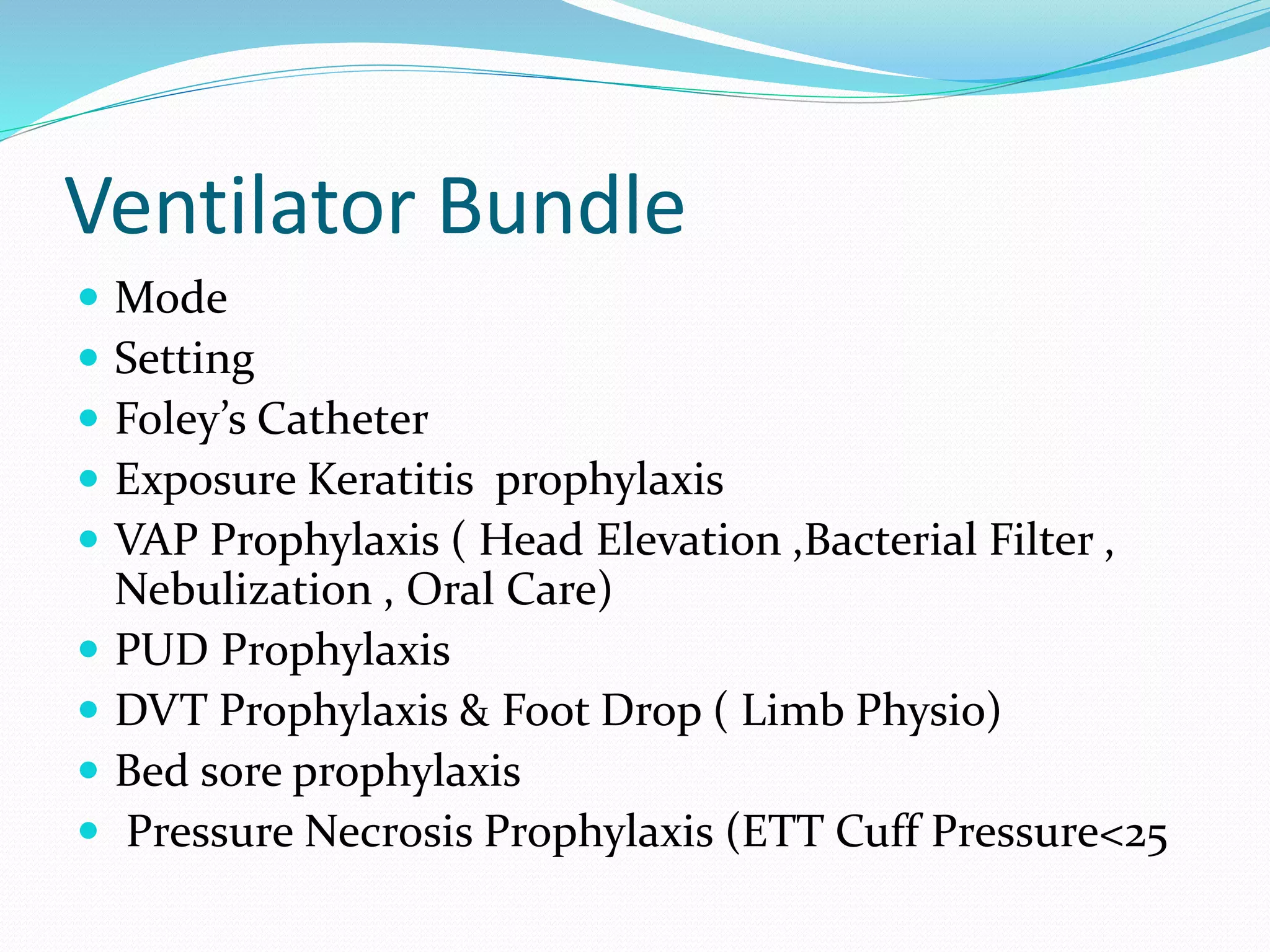 Mechanical ventilation | PPTX