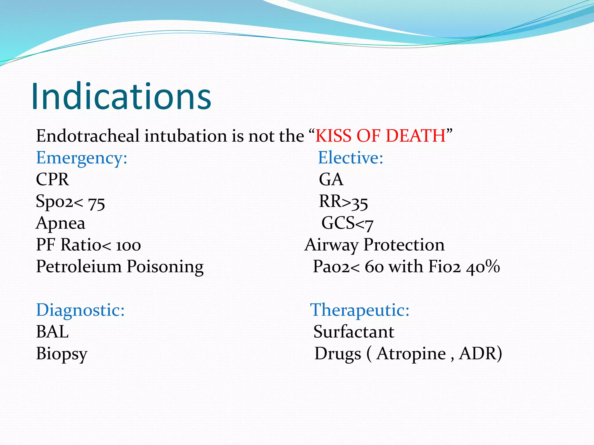 Mechanical ventilation | PPTX
