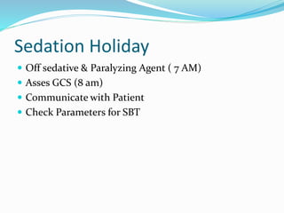 Mechanical ventilation | PPTX