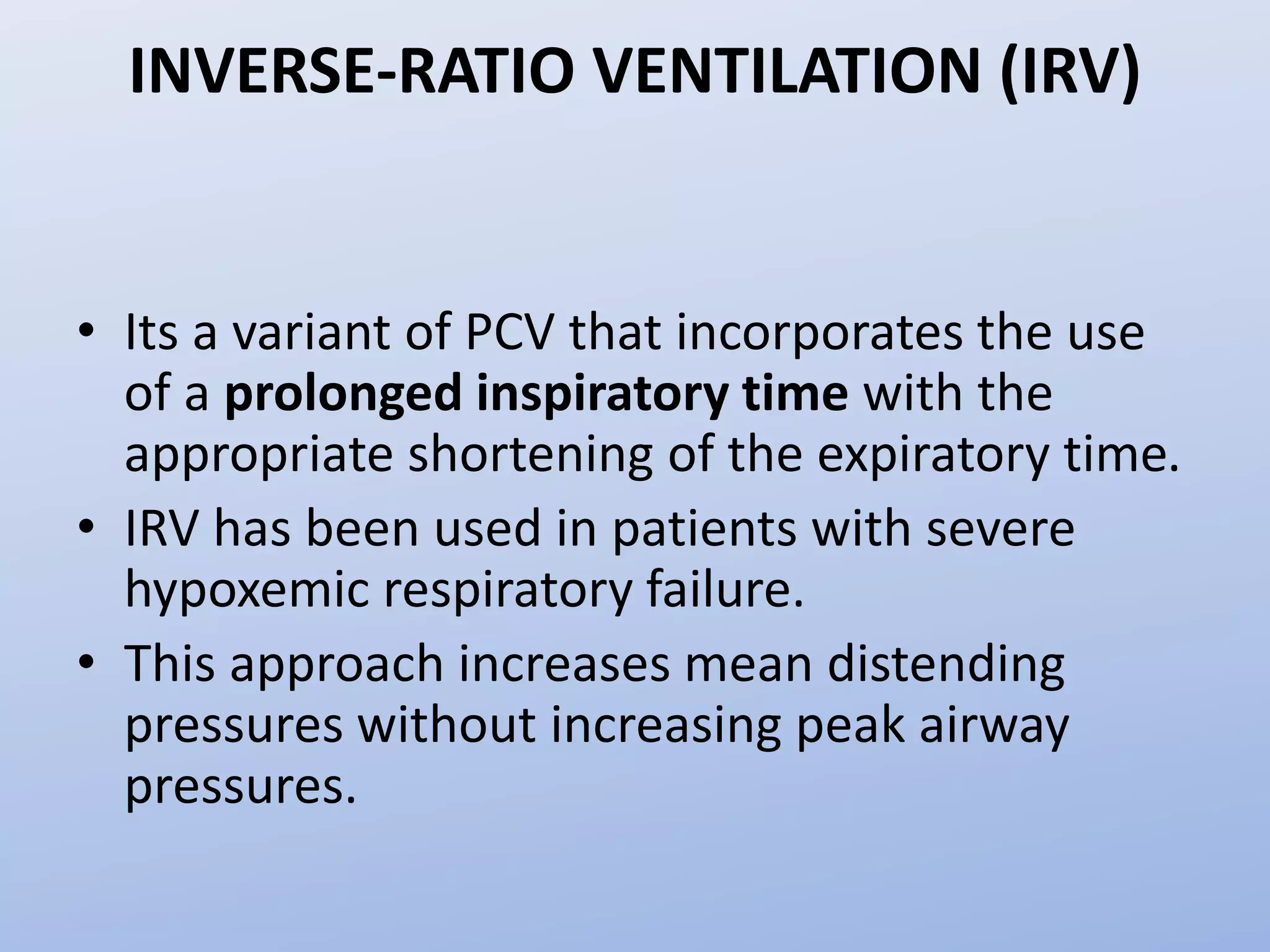 Mechanical ventilation | PPTX