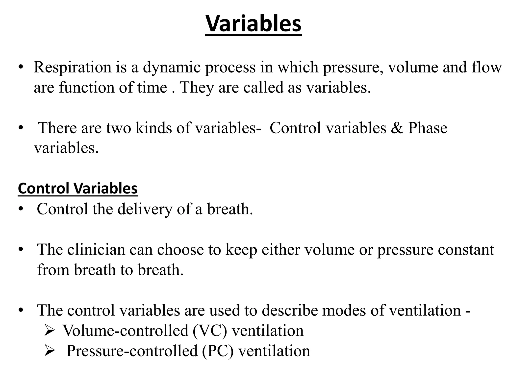 Mechanical ventilation | PPTX