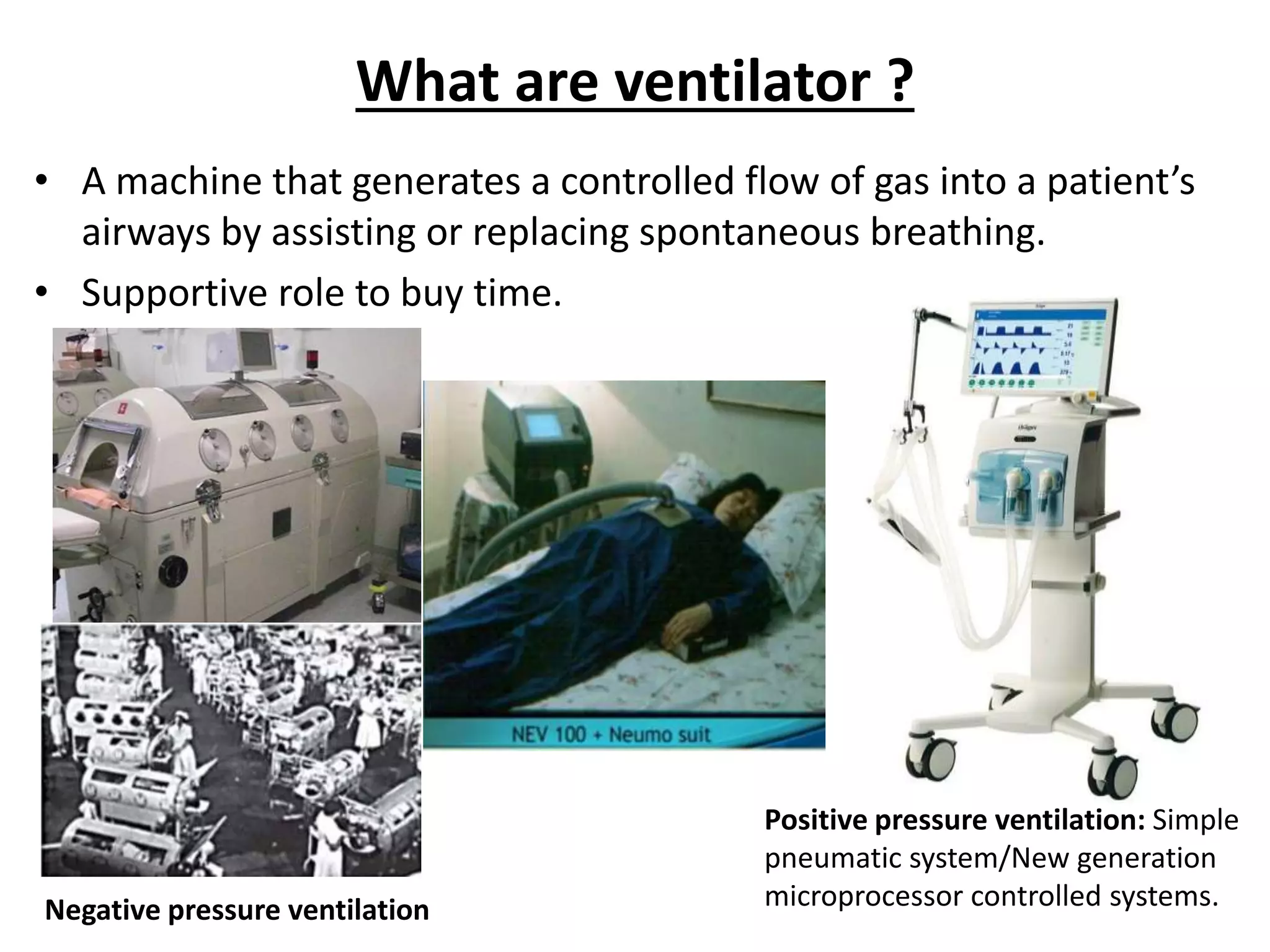 Mechanical ventilation | PPTX