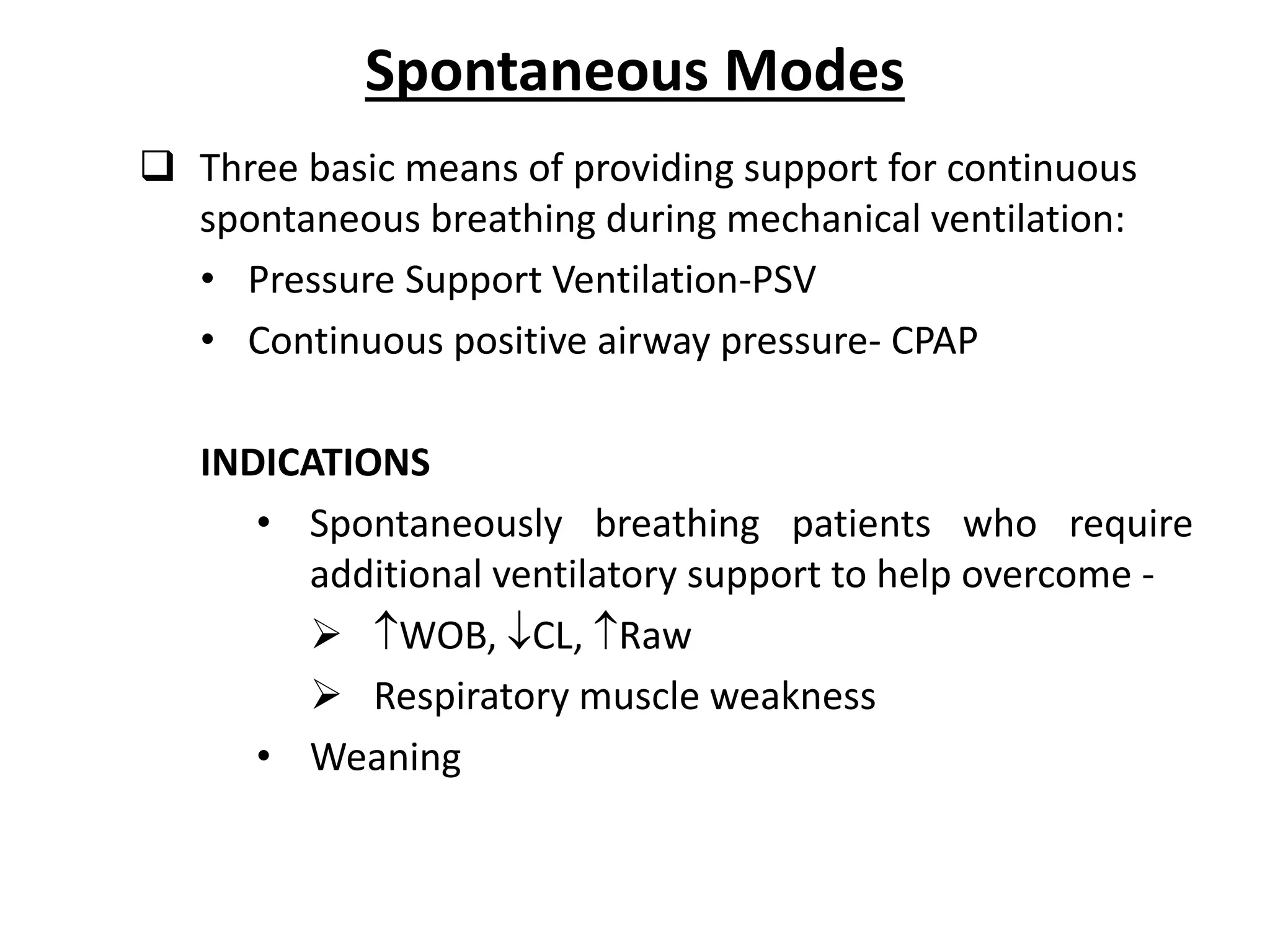 Mechanical ventilation | PPTX