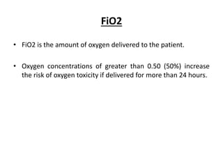 Mechanical ventilation | PPTX