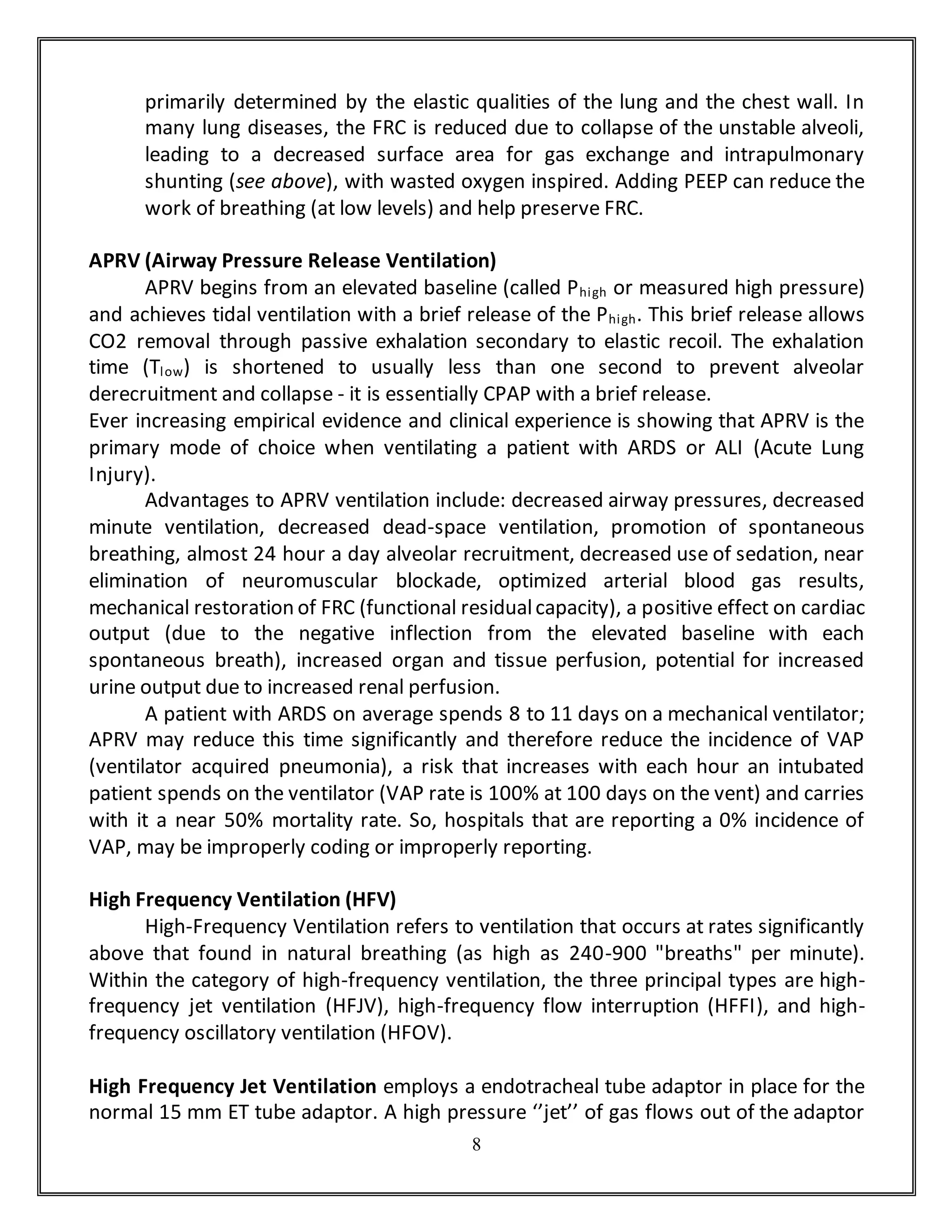Mechanical ventilation | DOC