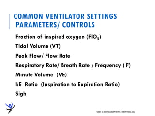 Ventilator - Mechanical Ventilation - Dr Rohit Bhaskar | PDF
