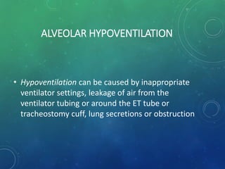 Mechanical ventilation | PPTX