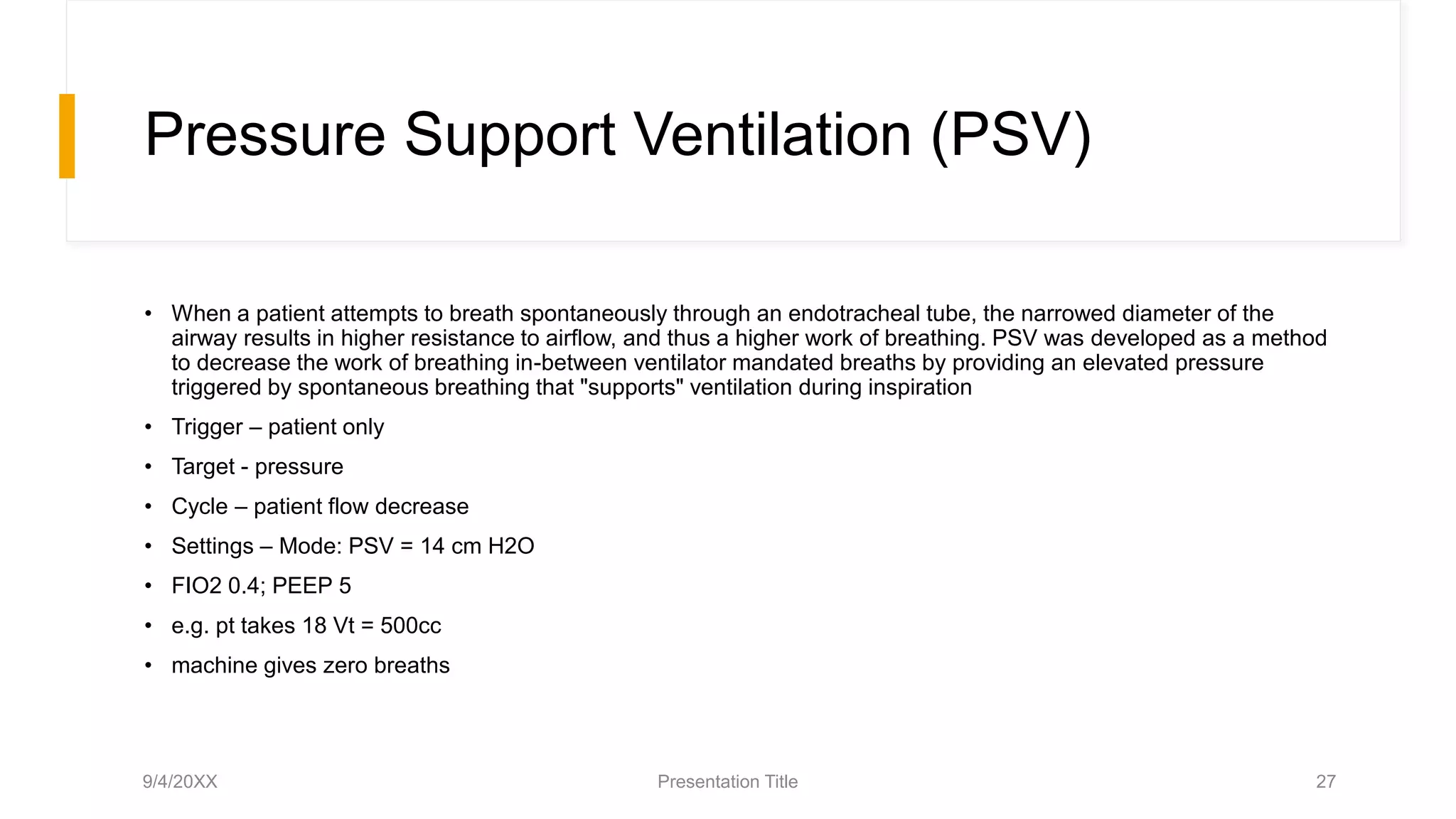Mechanical ventilation and physiotherapy management | PPT
