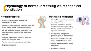 Mechanical ventilation and physiotherapy management | PPT