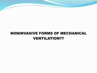 Ppt Advanced Modes Of Mechanical Ventilation Powerpoint