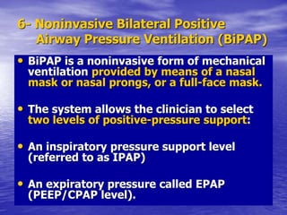 MECHANICAL VENTILATION ventilator final presentation | PPT