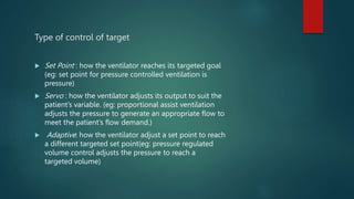 MECHANICAL VENTILATION.pptx,description inside | PPTX