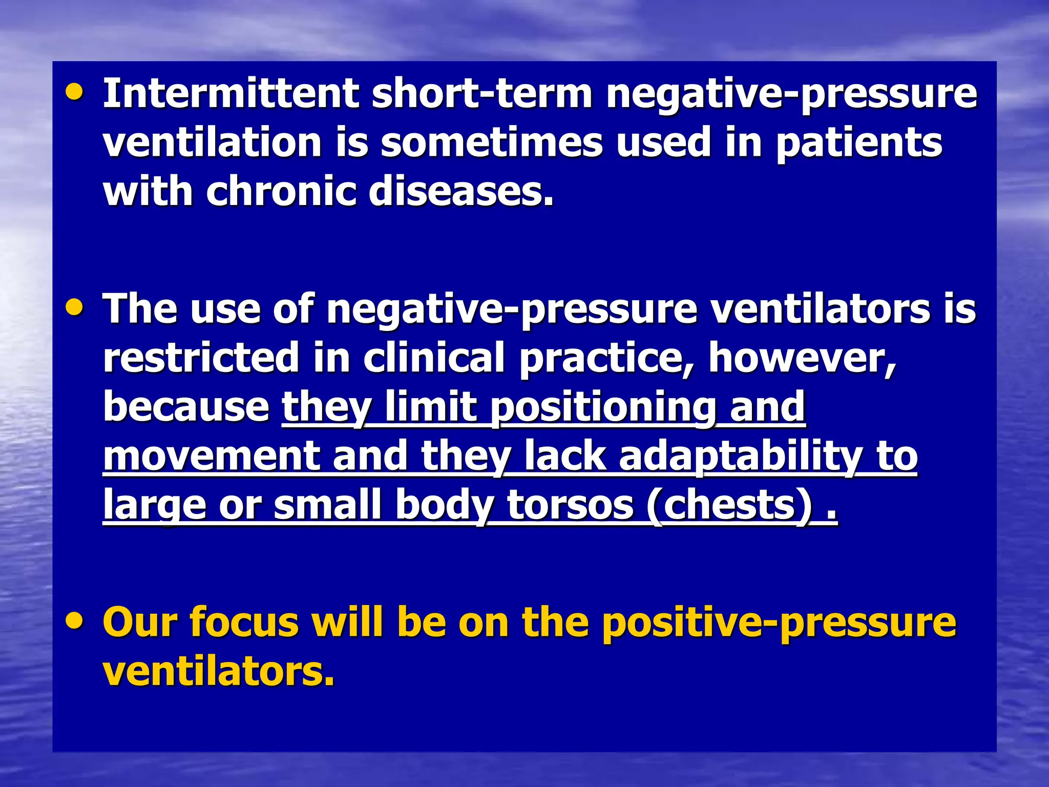 MECHANICAL VENTILATION.ppt.............. | PPT