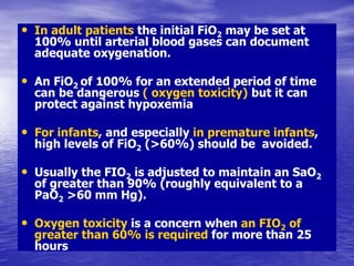 MECHANICAL VENTILATION.ppt.............. | PPT