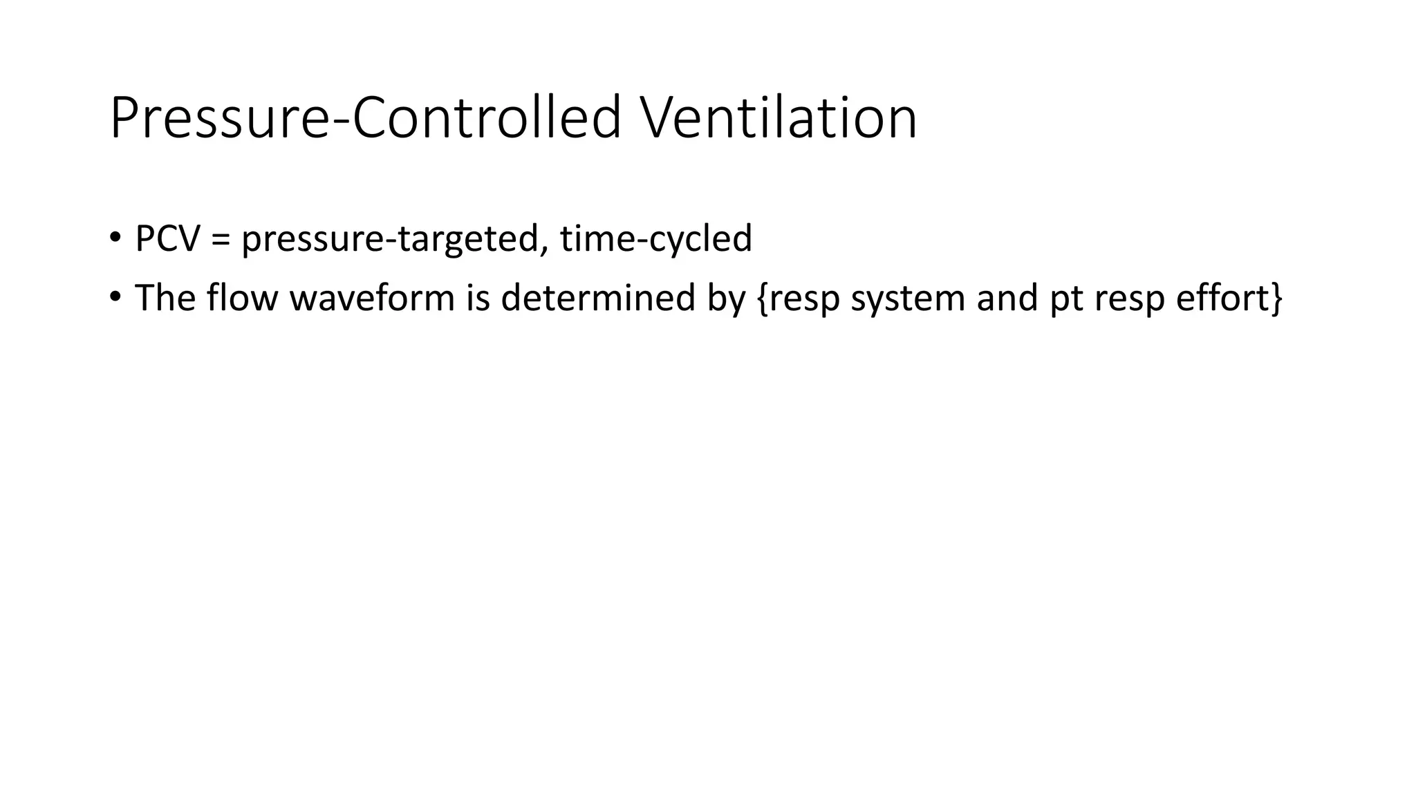 Mechanical ventilation 3 | PPTX