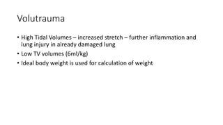 Mechanical ventilation 5 ards | PPT