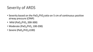 Mechanical ventilation 5 ards | PPT