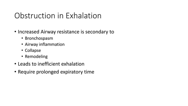 Mechanical ventilation 6- in obstructive airway disease | PPT