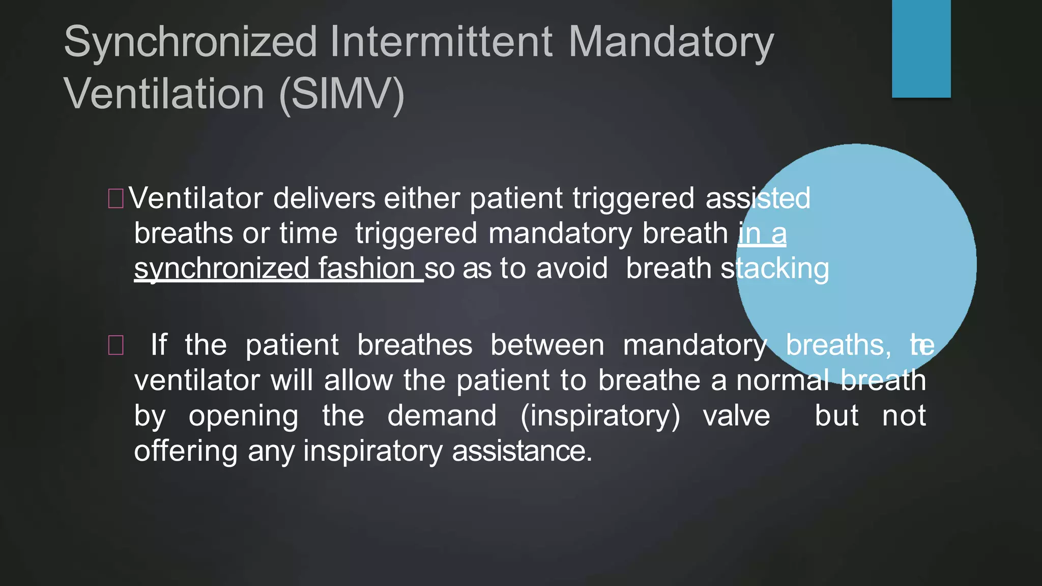 Mechanical ventilation dr thasneem ara | PPTX