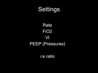 Intro to Mechanical Ventilation for Residents | PPTX